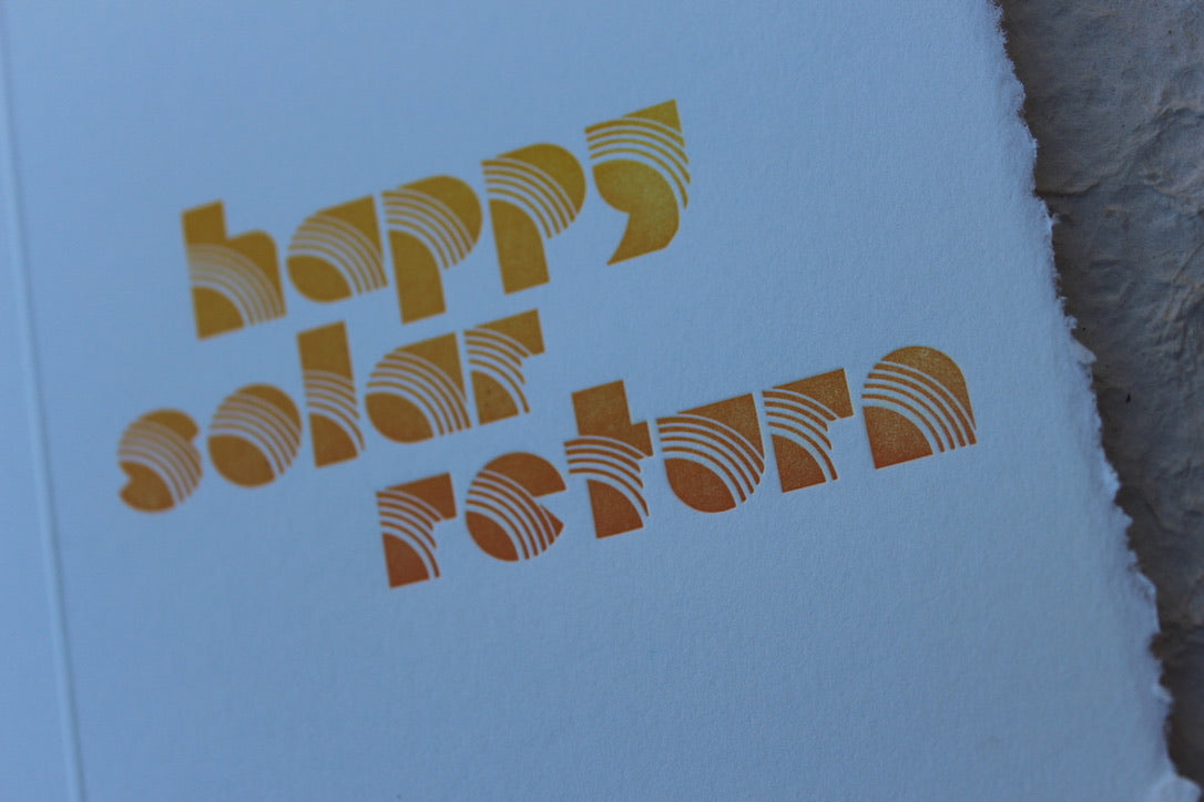 Happy Solar Return – MARGINS